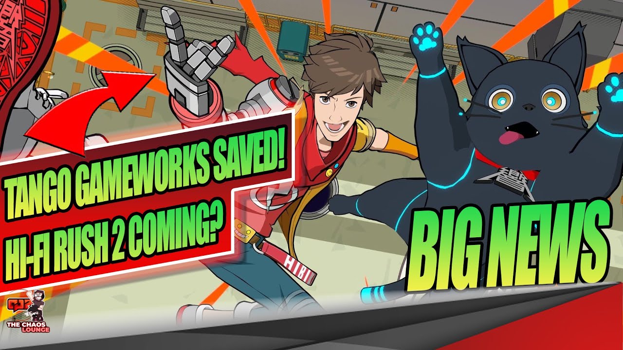 BREAKING NEWS! Hi Fi Rush Developer Tango Gameworks SAVED! - YouTube