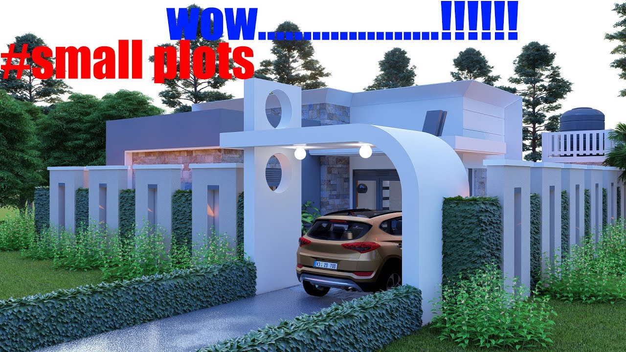 Small plots Beautiful homes.....! Touring a 2-Bedroom contemporary ...