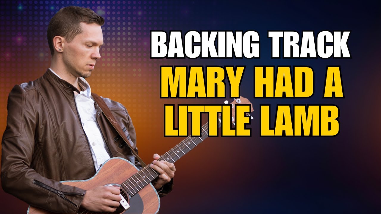 Mary Had a Little Lamb Backing Track (in 80 bpm) - YouTube