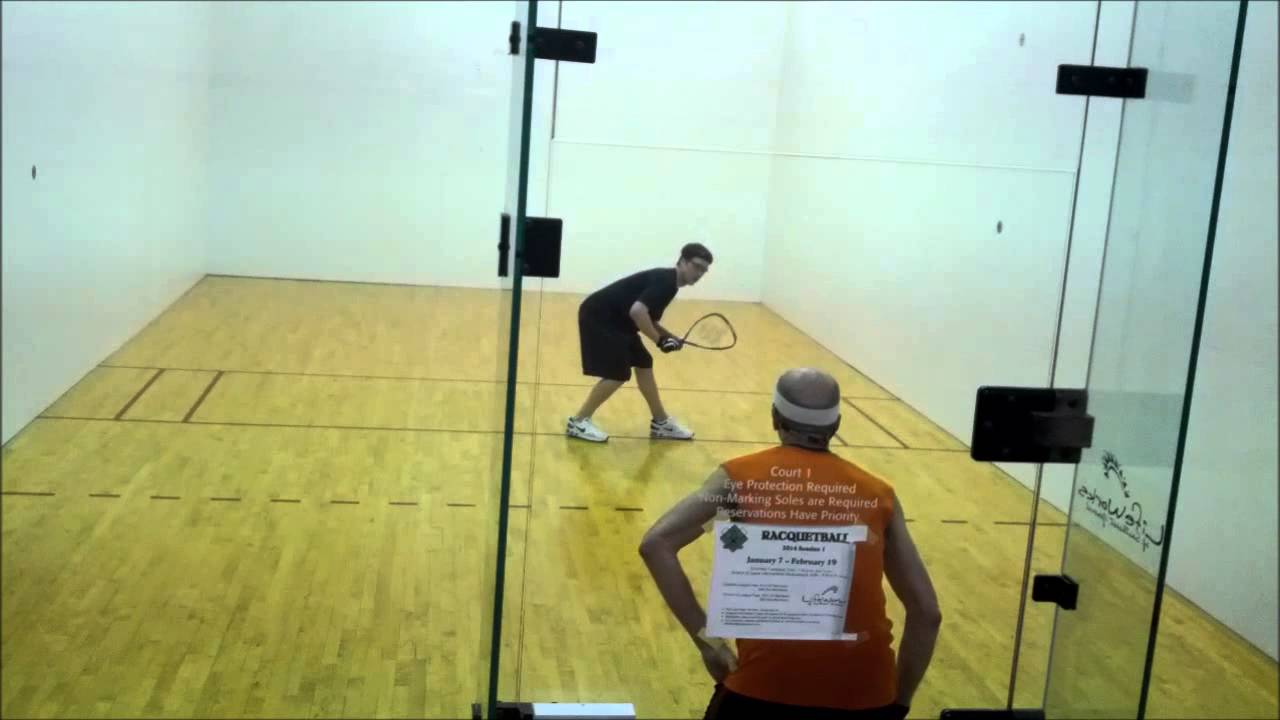 Racquetball highlights Steve McCoy - YouTube