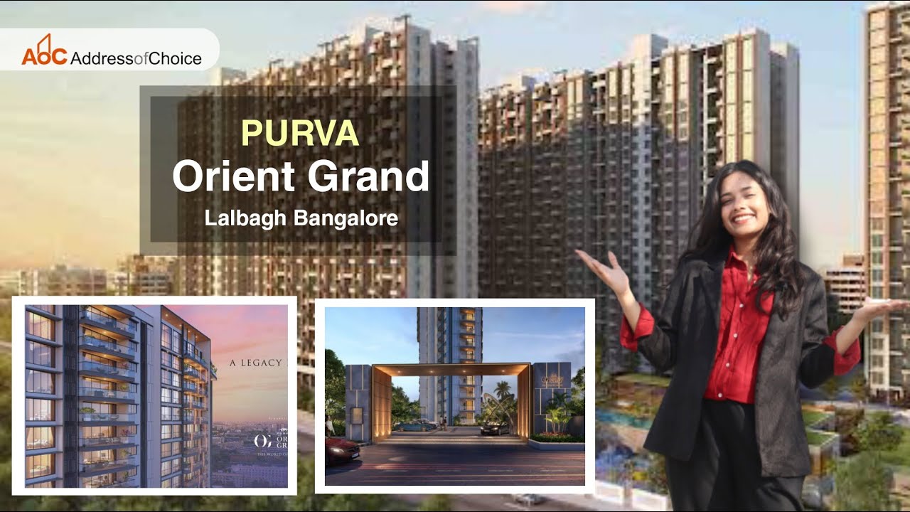 📽️ Purva Orient Grand 🚩 Ultra Luxury 3 BHK & 4 BHK 🛏️ Apartments in 📍 ...