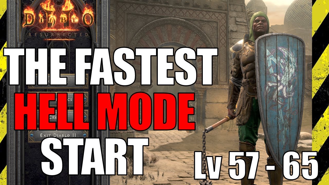 [HELL-Act1toAct2] Starting Hell Mode with a Full Build Hammer Pally ...