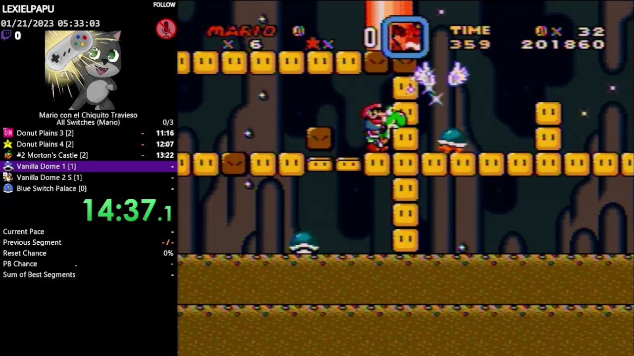 [PB] Mario con el Chiquito Travieso - All Switches (27m 00s 165ms ...