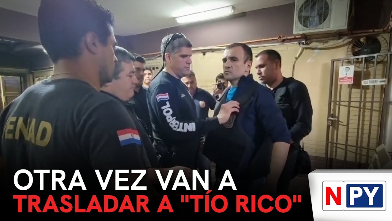 Otra vez van a trasladar a "Tío Rico" - YouTube