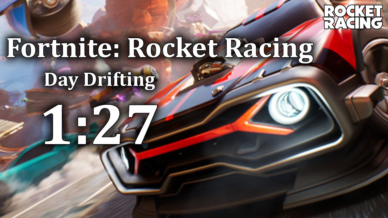 Fortnite: Rocket Racing Day Drifting Speedrun 1:27.50 - YouTube
