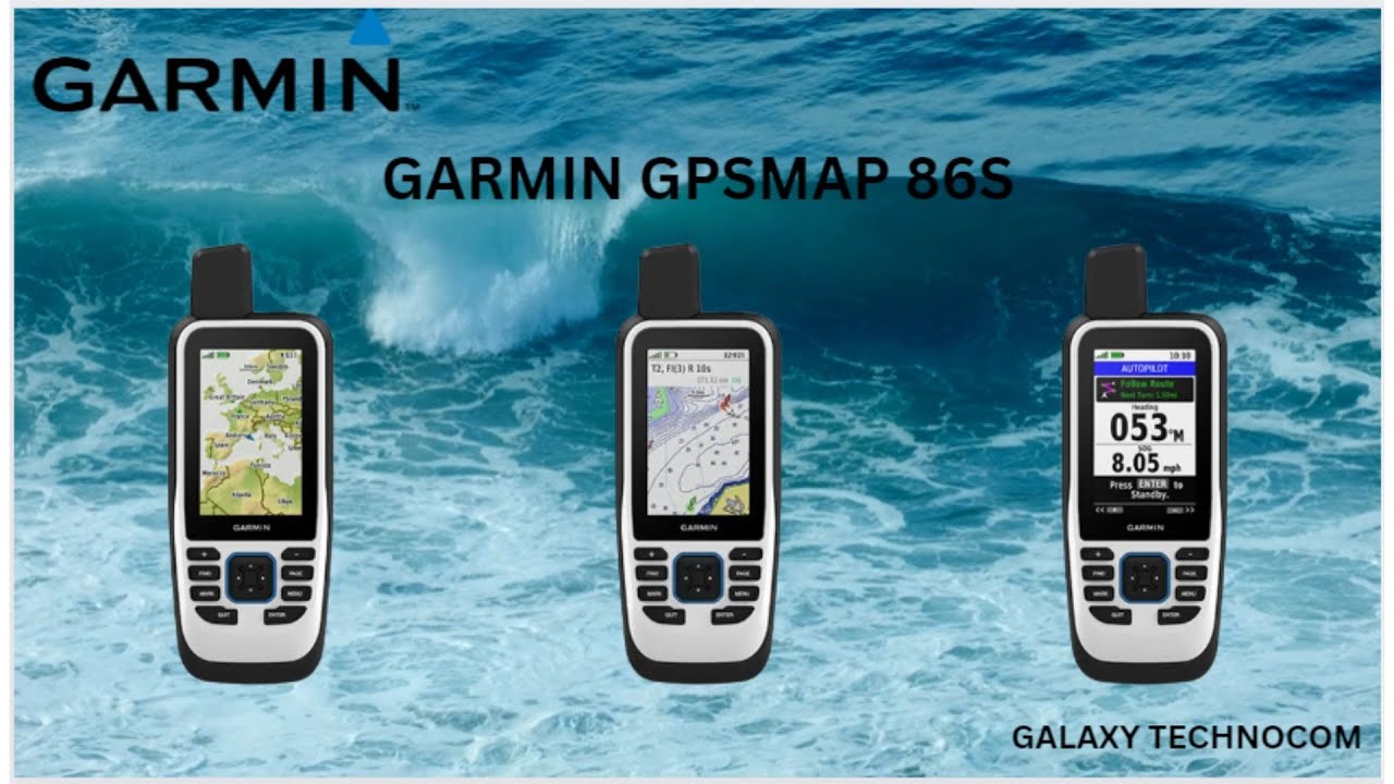 Garmin GPSMAP 86S GTC Video - YouTube