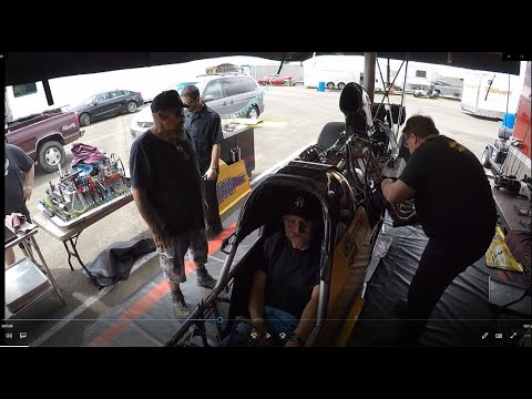 Gregg Racing's A/Fuel Dragster ~ Nitro Warm-Up- Martin Wedeking On FUEL ...