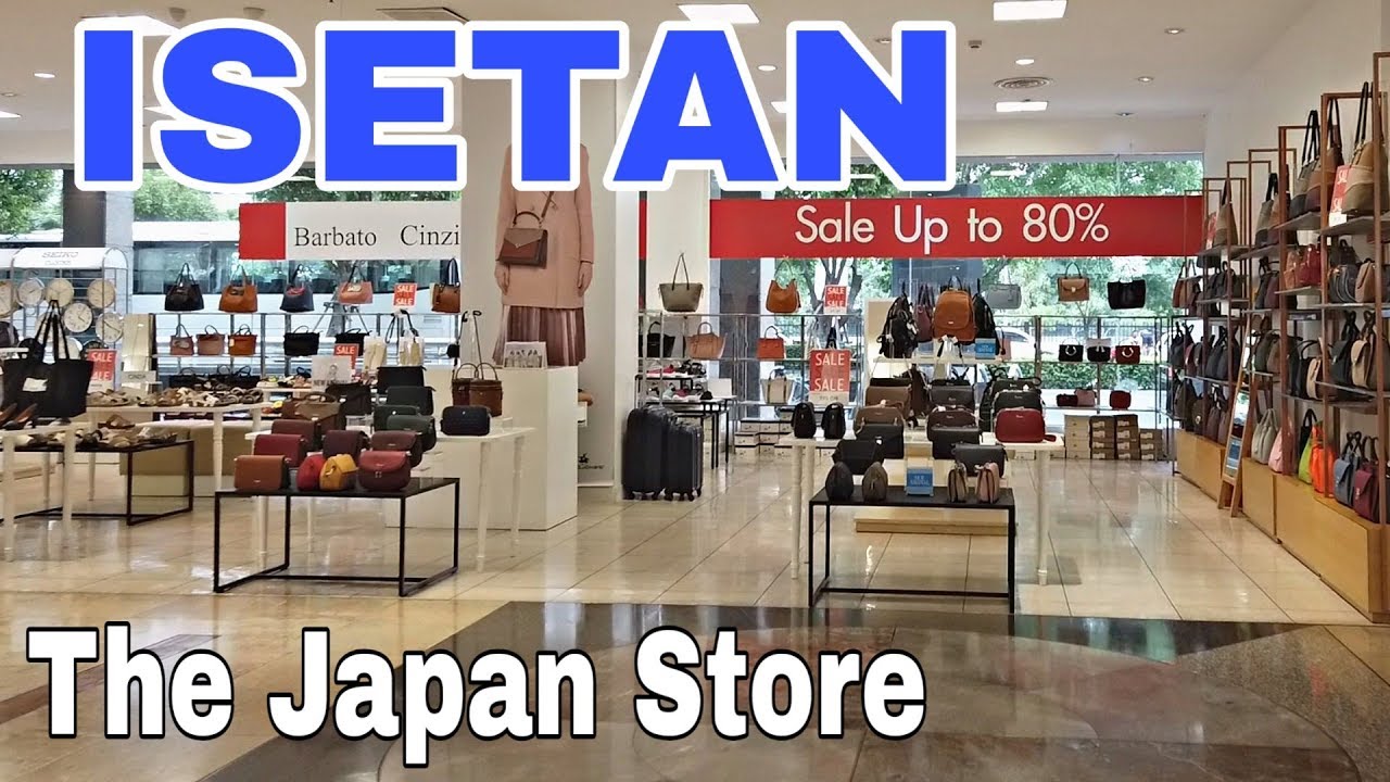ISETAN Central World | The Japan Store | Shopping in Bangkok - YouTube