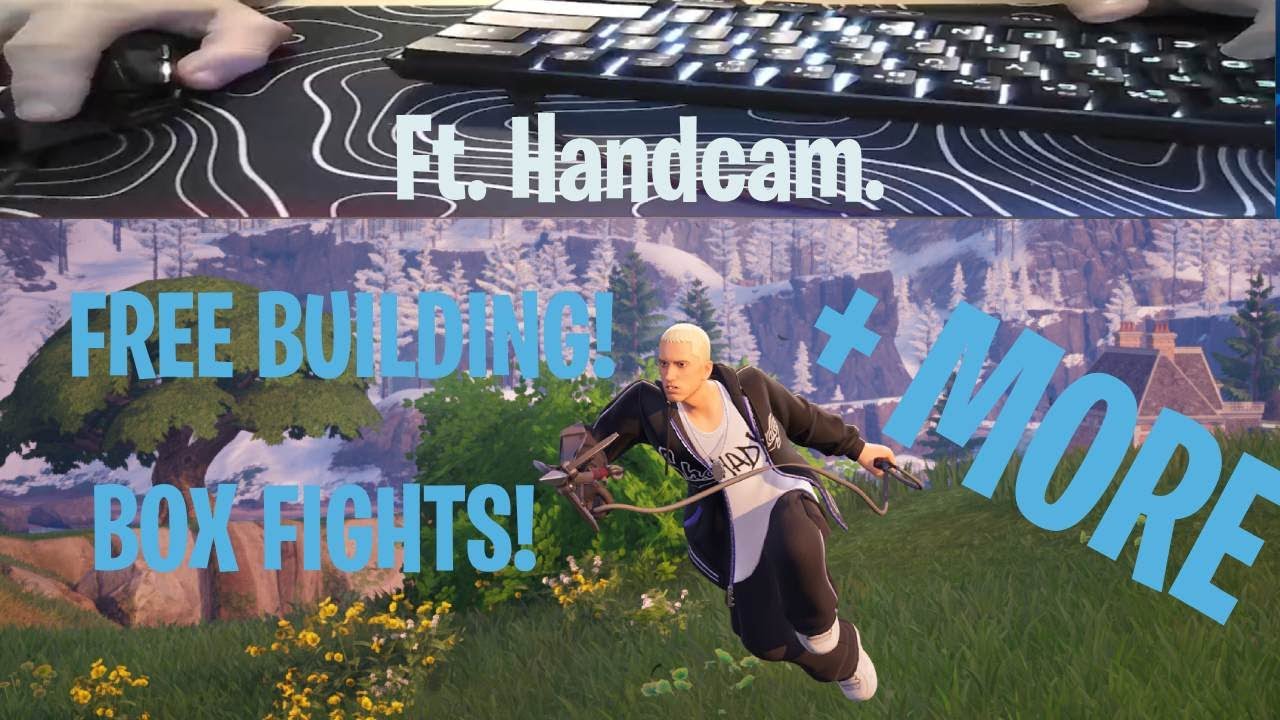Free building & Box fights with Handcam and Music | 120 PING - YouTube