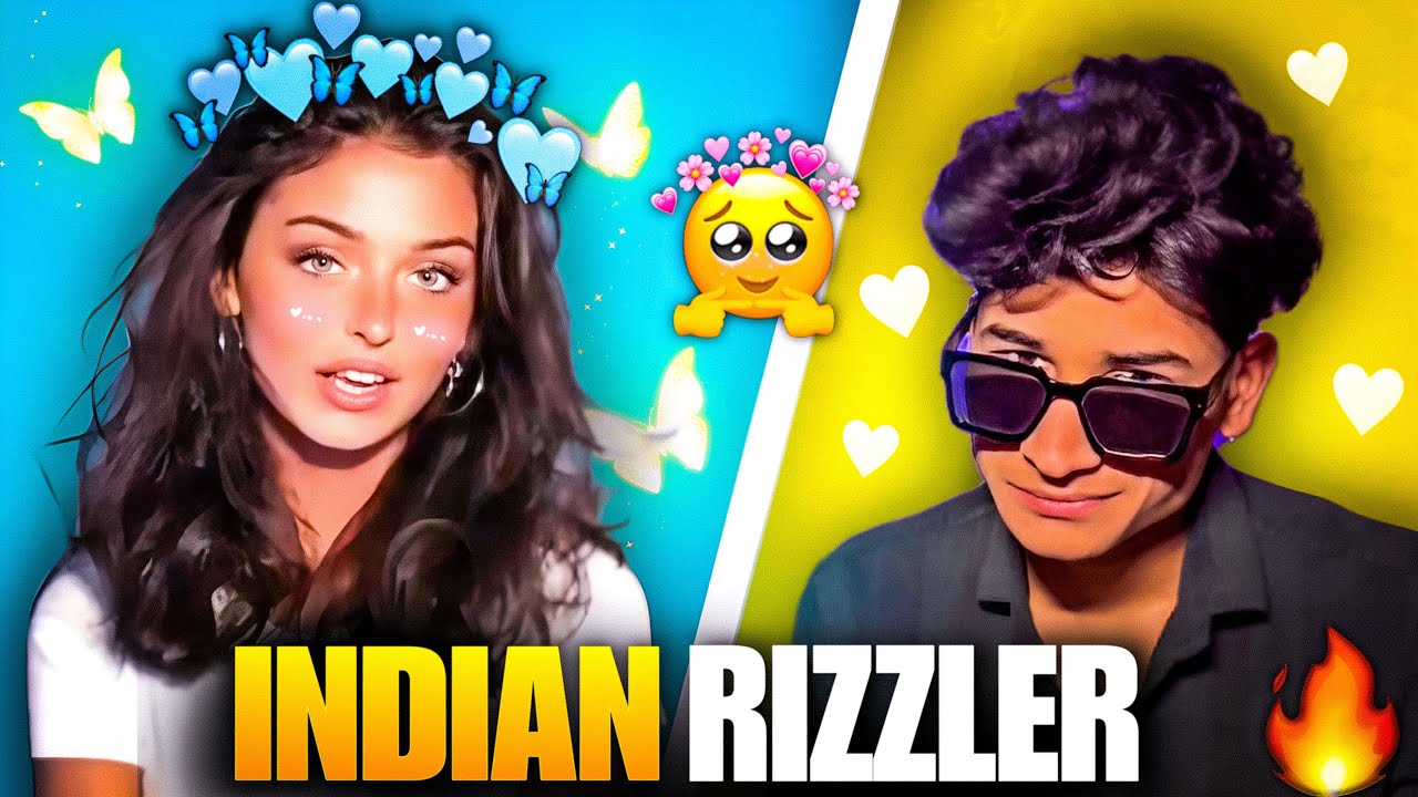 She got shocked by my Editing Rizz 😍 || Indian Rizzler on ome tv 💀 ...