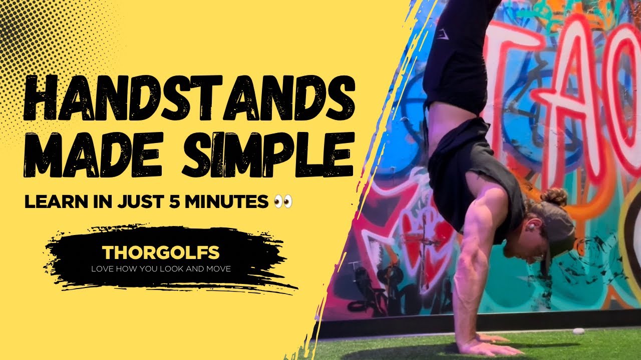 How to do a Handstand (and kick into a handstand) - YouTube