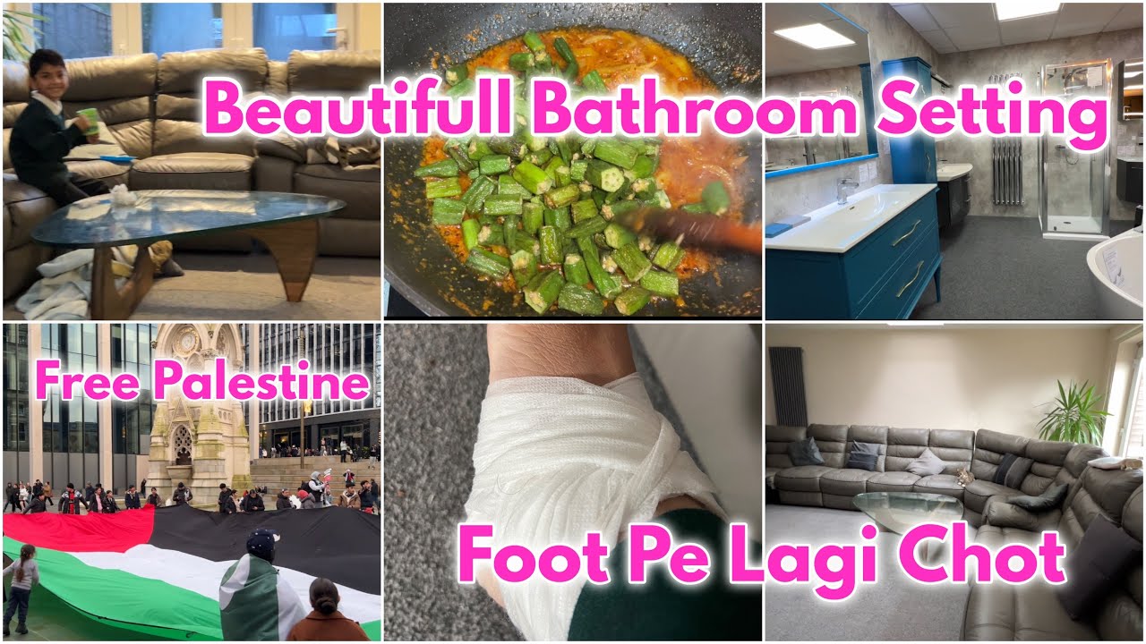 Beautiful Bathroom Setting / foot Pe Lagi Chot : My Daily Routine Vlog ...