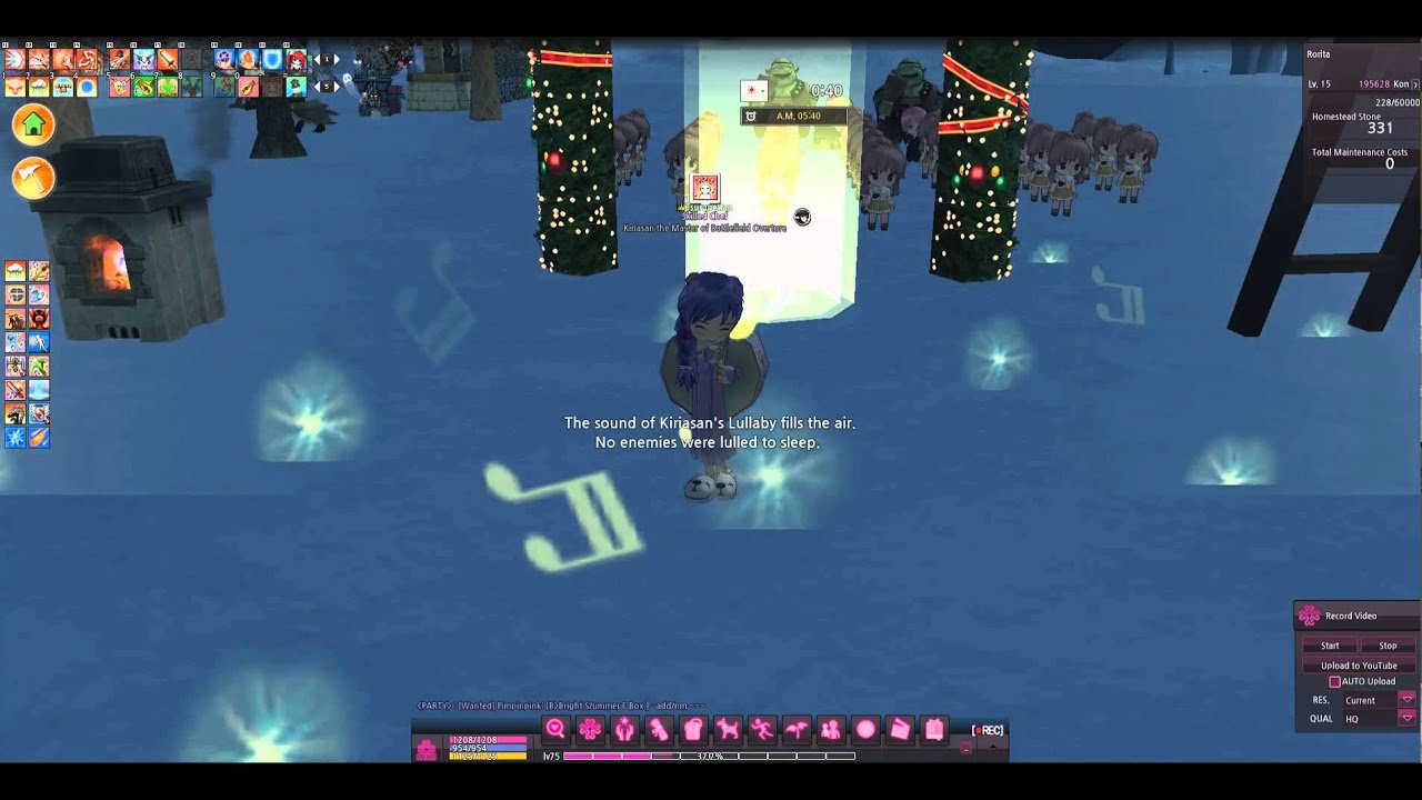 Mabinogi MML ~ History of the Moon ~ Lyre - YouTube