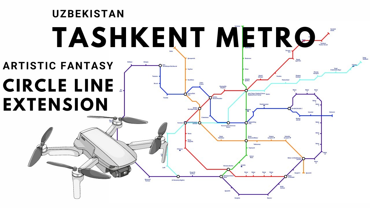 Tashkent Metro Circle line extension from Sergeli to Karakamish ...