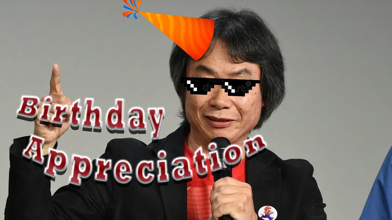 A Sincere Thanks, Happy Birthday Miyamoto! - YouTube