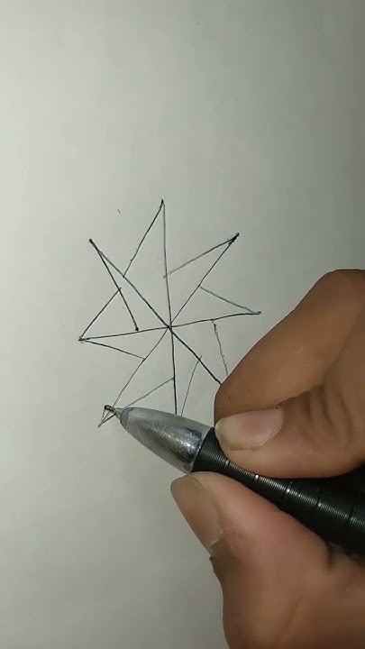 How to draw 3D star from ' + ' #drawing #art #viral #new #like # ...