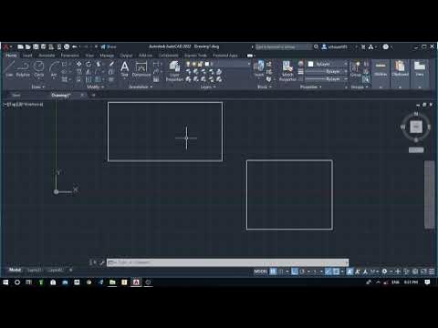 Explode, Offset, Erase command in Autocad 2022 Basic tutorial of Autocad 2022 learning from ...