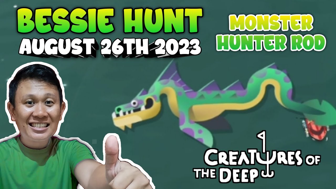BESSIE REELING FIGHT USING MONSTER HUNTER ROD - CREATURES OF THE DEEP ...