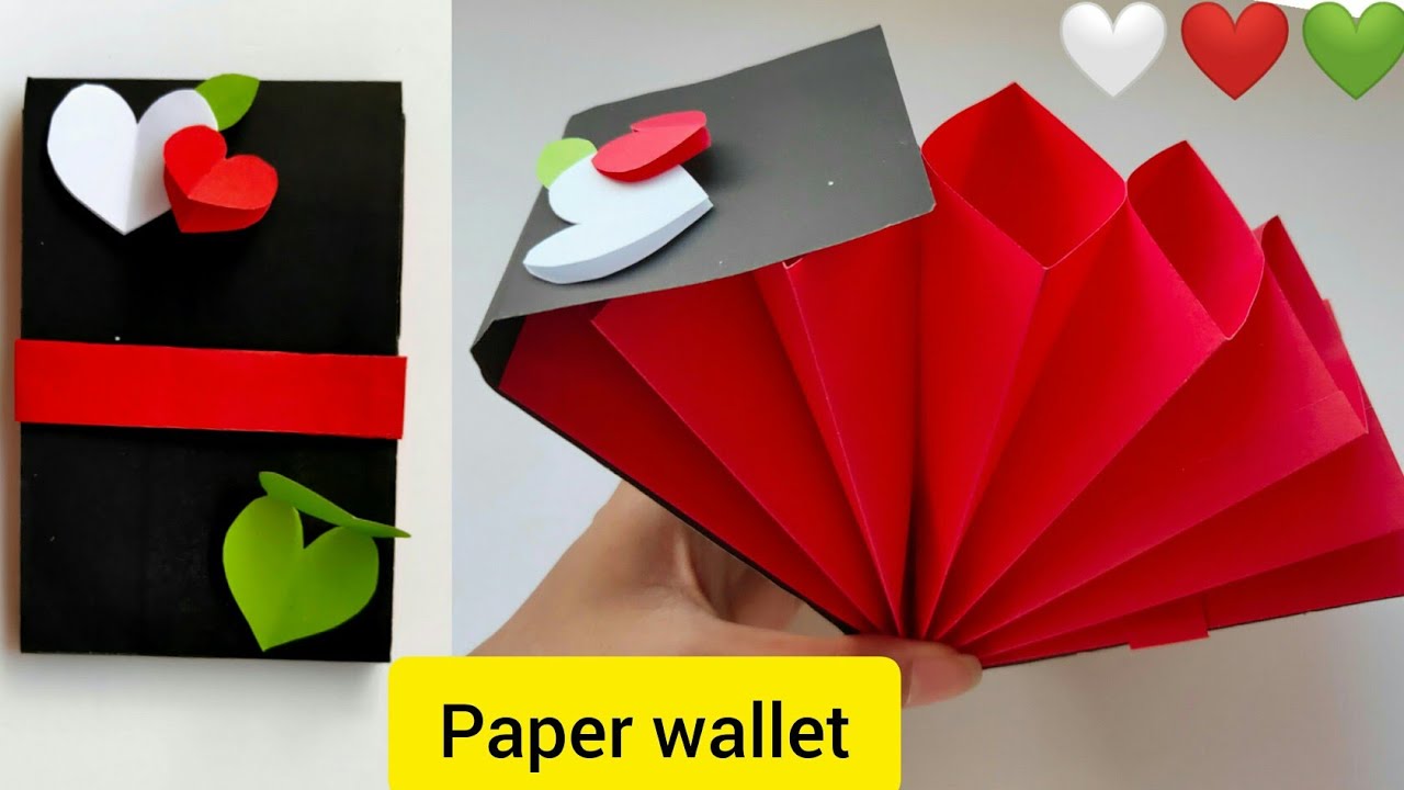 Origami paper wallet tutorial | How to make paper wallet | DIY paper ...