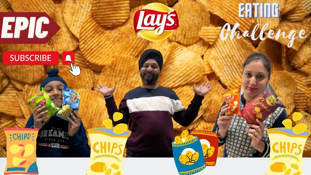 Epic lays Chips Eating Challenge For Next 24 Hours-Sifatbeersingh Vlog ...