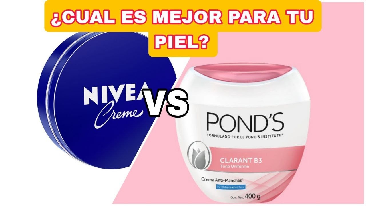 USOS Y BENEFICIOS DE LA CREMA NIVEA LATA AZUL VS Crema POND'S- la mejor ...