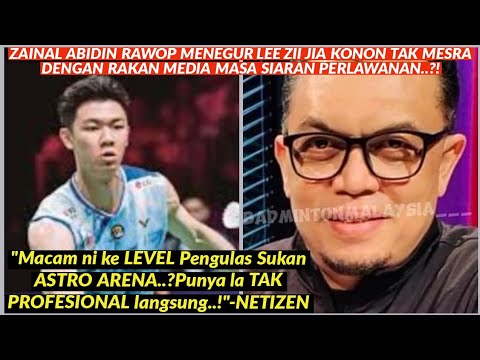 PENGULAS ASTRO ARENA DIK3CAM MENYINDIR LEE ZII JIA MASA PERLAWANAN ...