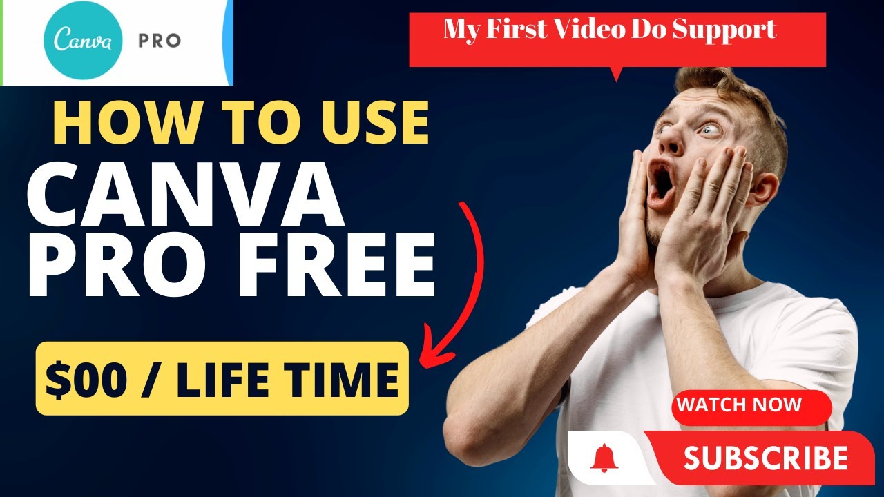 How To Use Canvas pro free 2022 lifetime #canvapro #canva #canvapro # ...