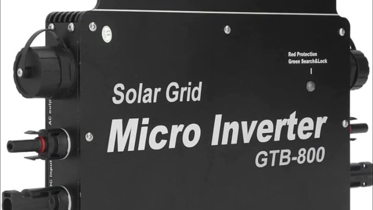 Micro Inverter GTB 800 - YouTube