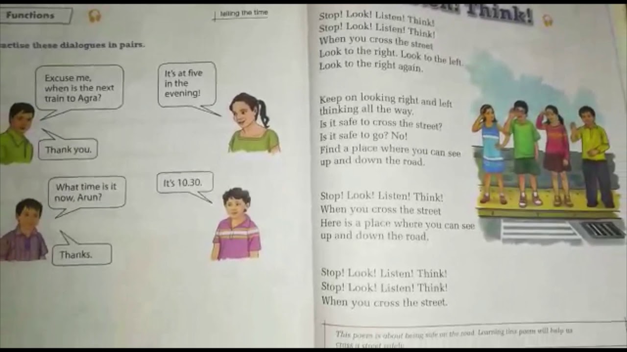 English Literature - Poem - Stop ! look ! Listen ! Think ! - YouTube