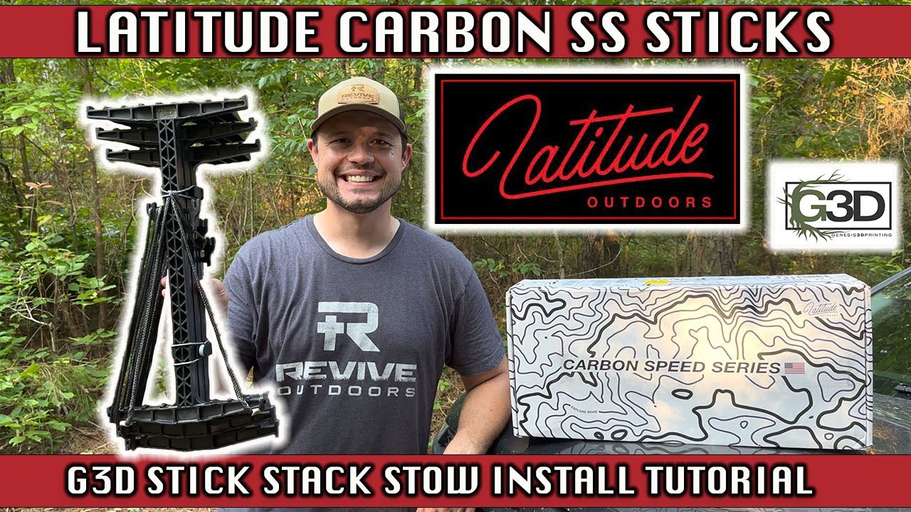 LATITUDE CARBON STICKS with G3D STICK STACK STOW SYSTEM | LATITUDE ...