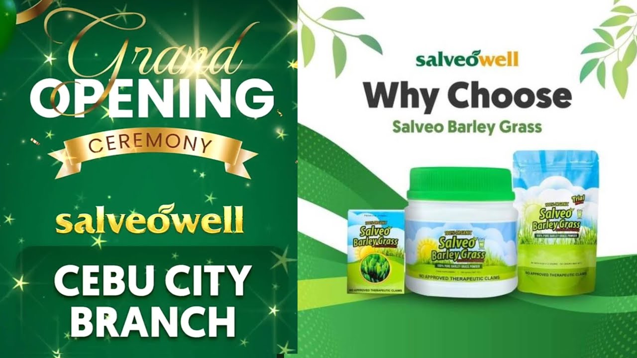 SALVEOWELL CEBU BRANCH GRAND OPENING #SBG #Salveo - YouTube