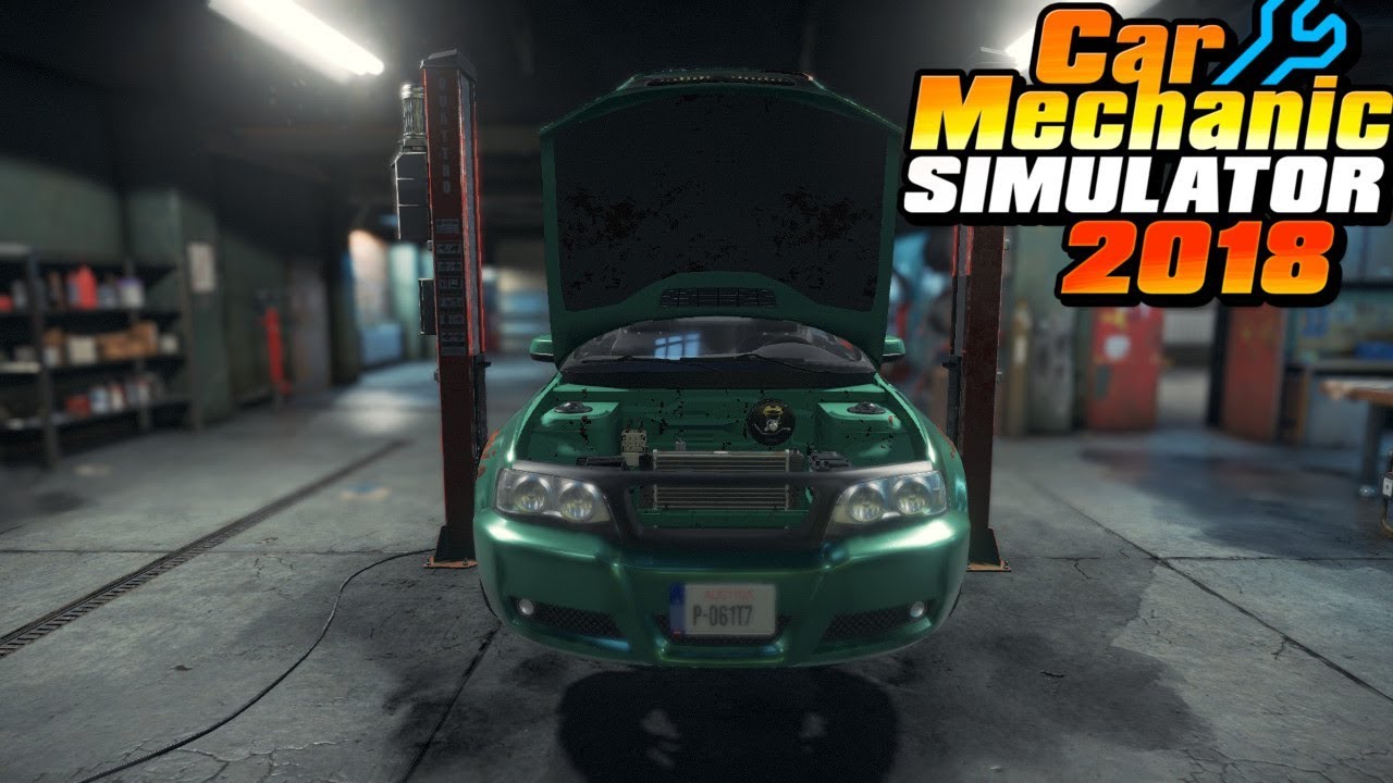 car mechanic simulator #5 (part1) - taking apart an engine! - YouTube