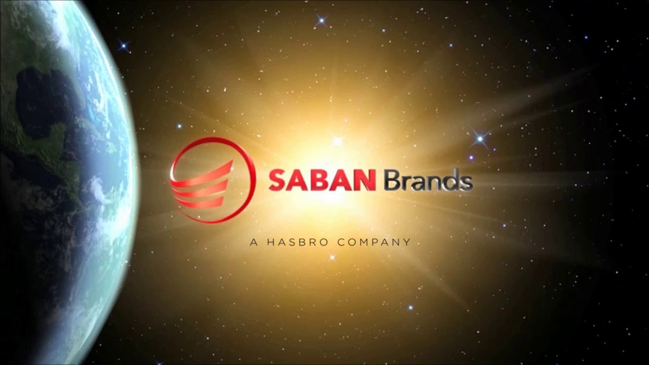 Saban Brands logo with Hasbro byline - YouTube