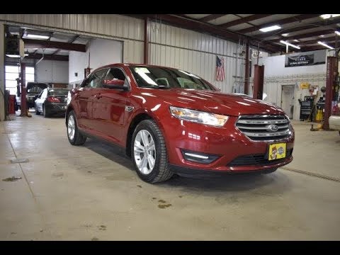 2013 Ruby Red Metallic Ford Taurus SEL SLT4692A Motor Inn Auto Group ...
