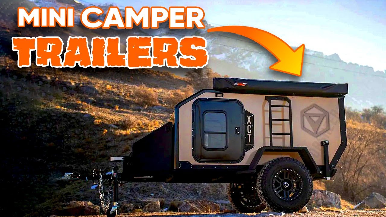 5 Most Innovative Mini Camper Trailers 9 - YouTube
