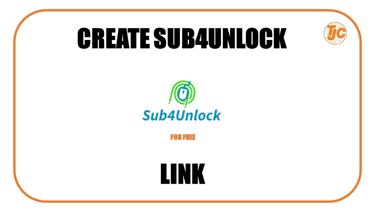 How To Create a Sub to Unlock Link - YouTube