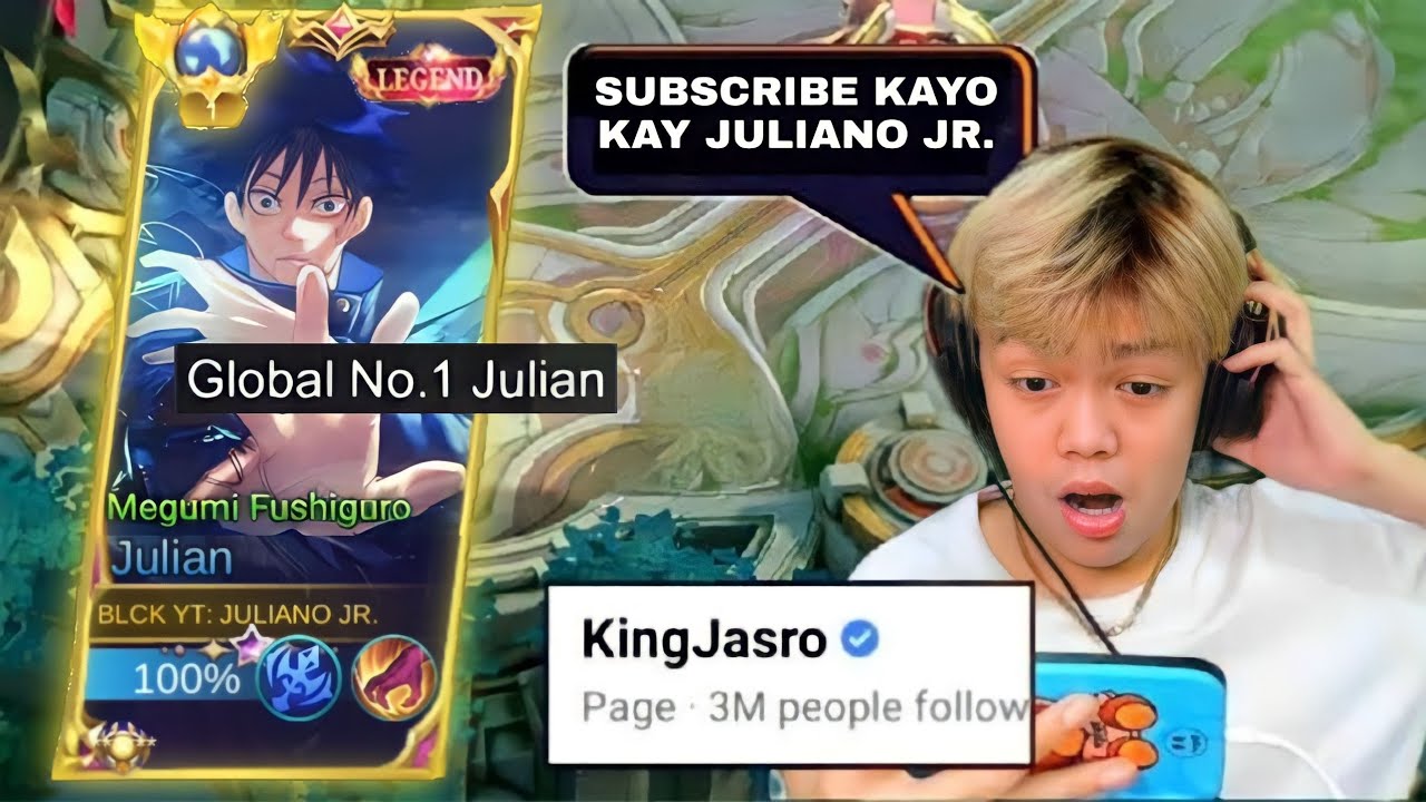 JULIANU MEET KING JASRO IN RANK GAME ( AUTO WIN ) | Julian Best Build ...
