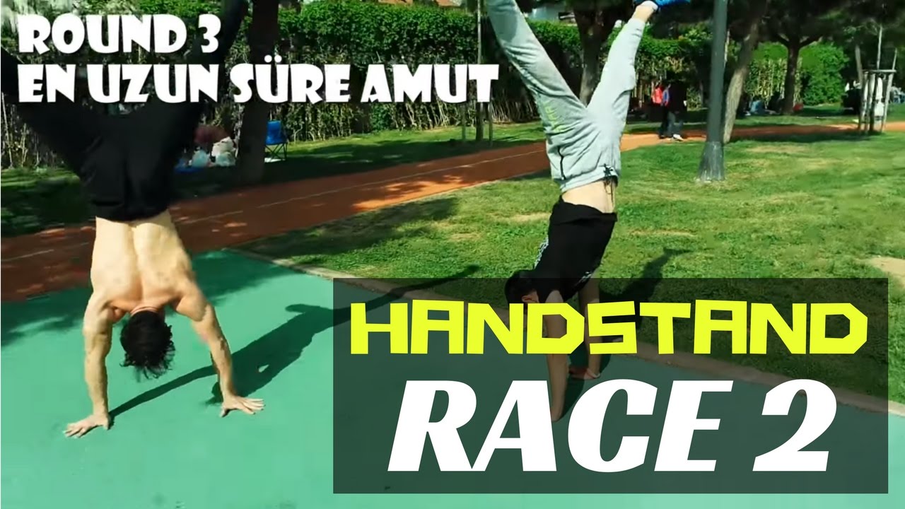 HANDSTAND RACE 2 - AMUT YARIŞI 2 - YUSUF AYDIN vs. ERSİN ALTAŞ - YouTube