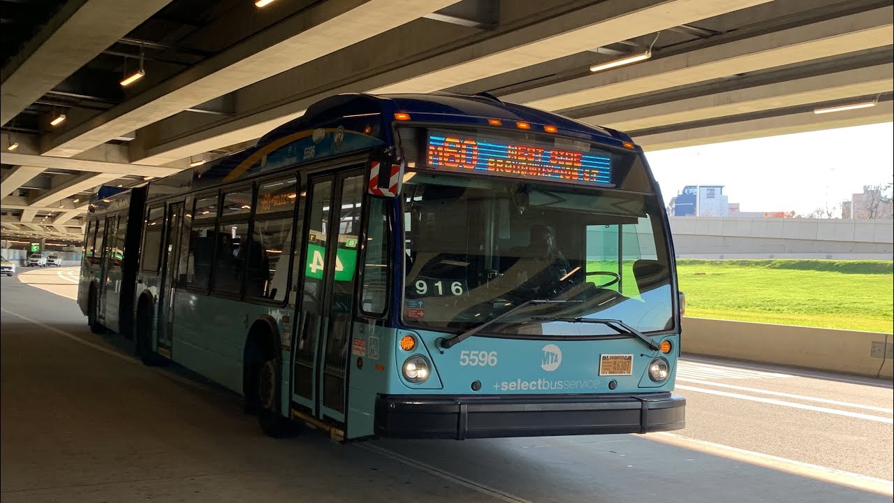West Side-Broadway-106th St Bound 2019 Novabus LFSA 5596 M60 SBS At ...
