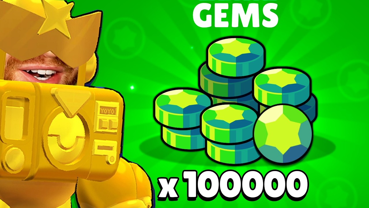 What 100,000 Gems on a New Account Gets You in Brawl Stars! - YouTube