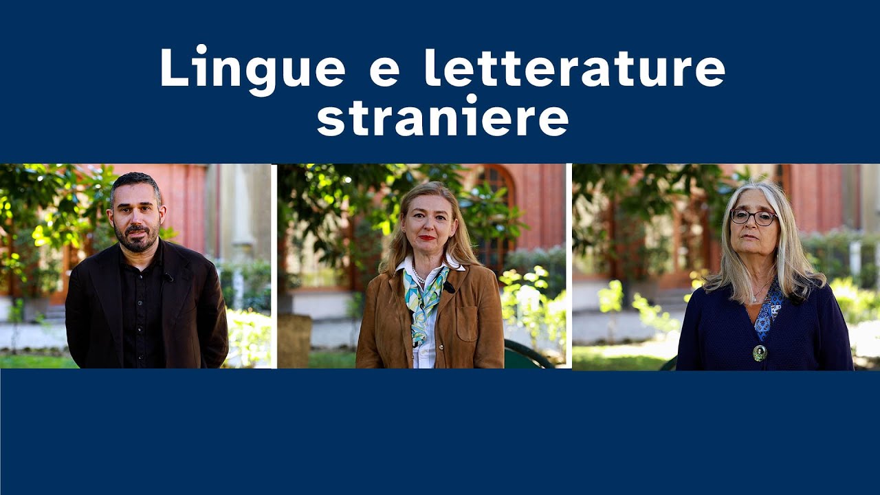Lingue e letterature straniere - YouTube