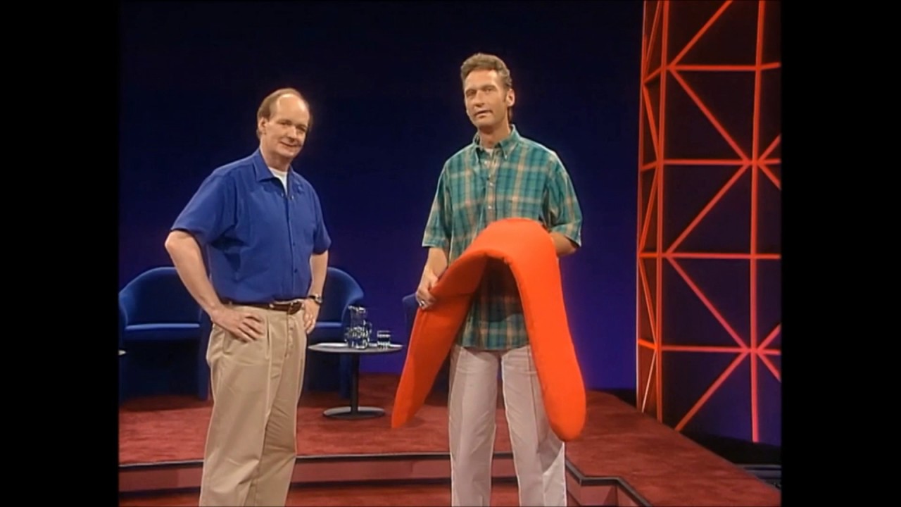 Props (orange wind sock, foam pipes) - Whose Line UK - YouTube