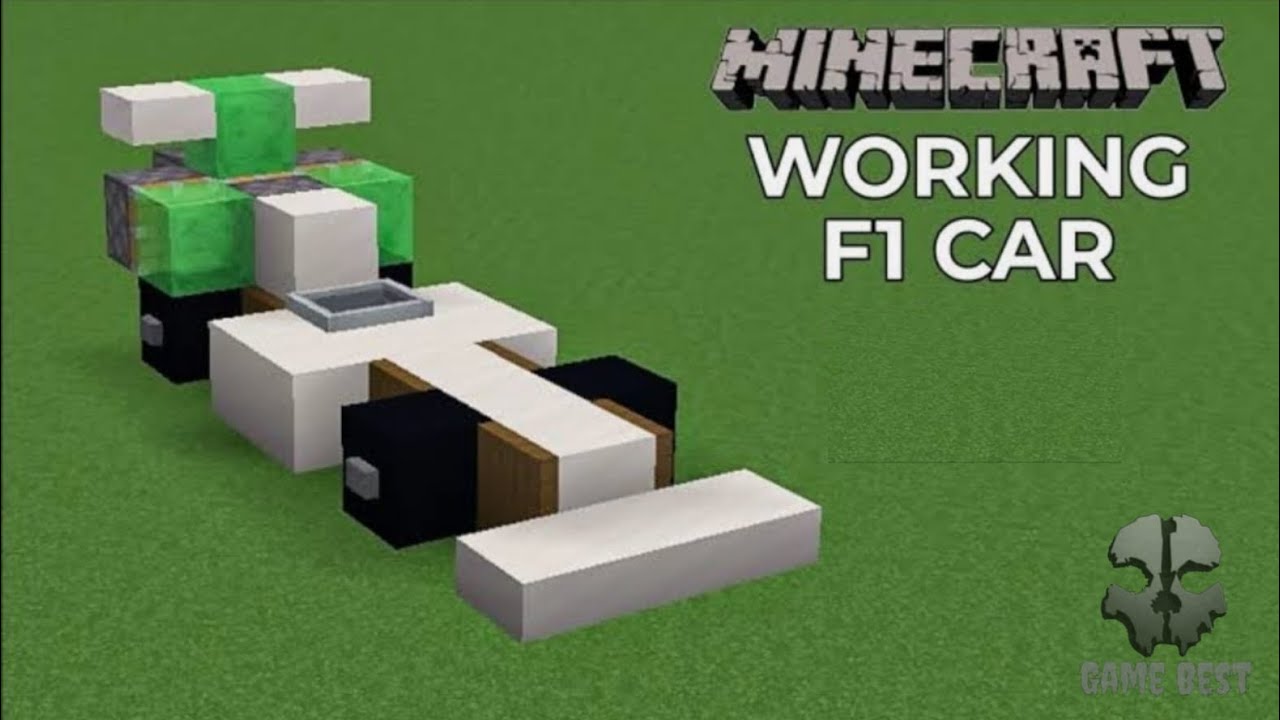 HOW TO MAKE A F1 CAR IN MINECRAFT || - YouTube