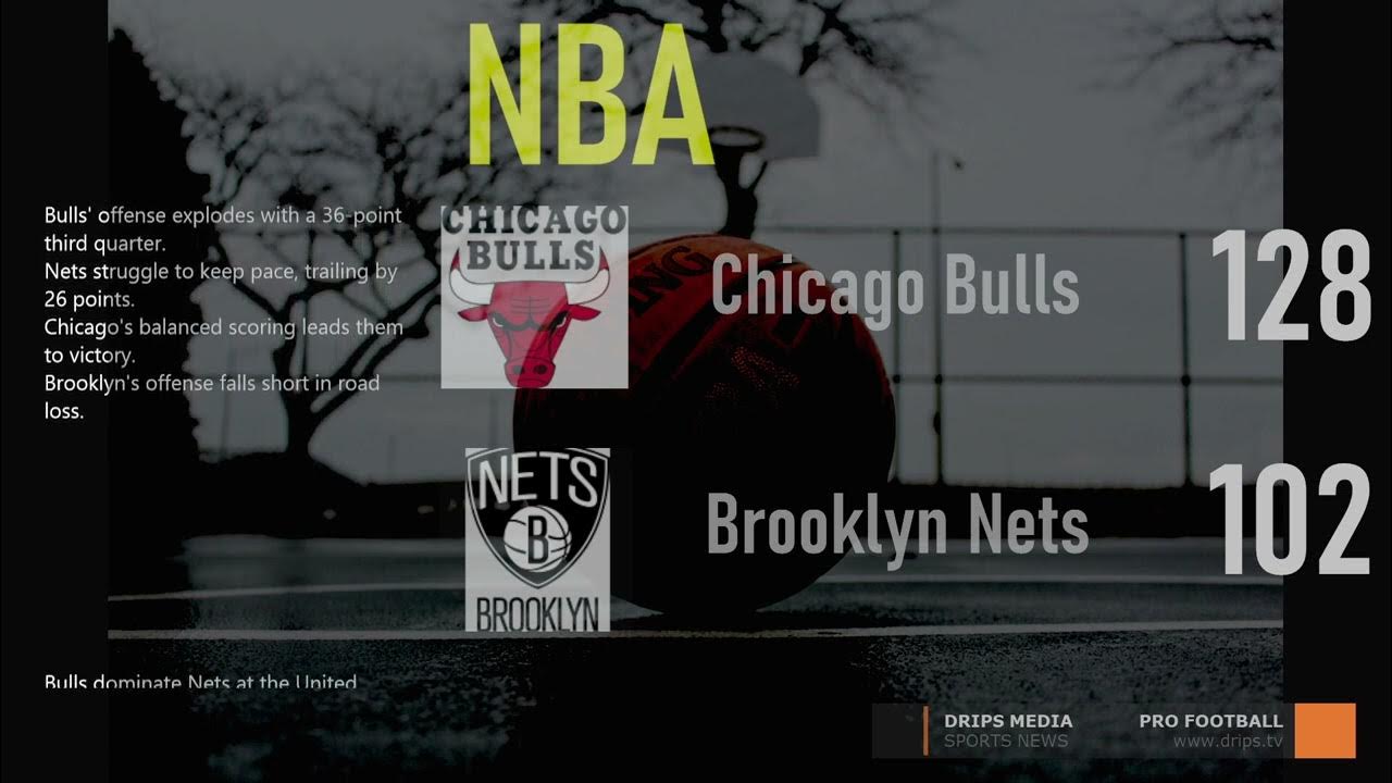 Chicago Bulls vs Brooklyn Nets - YouTube
