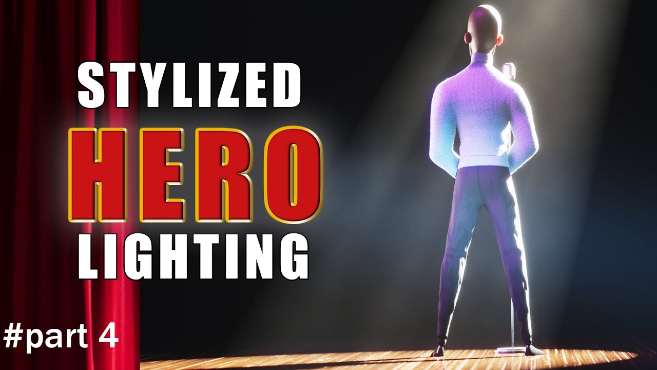 Pixar Style Hero Lighting Techniques | Lookdev Lighting Comp | part4 ...