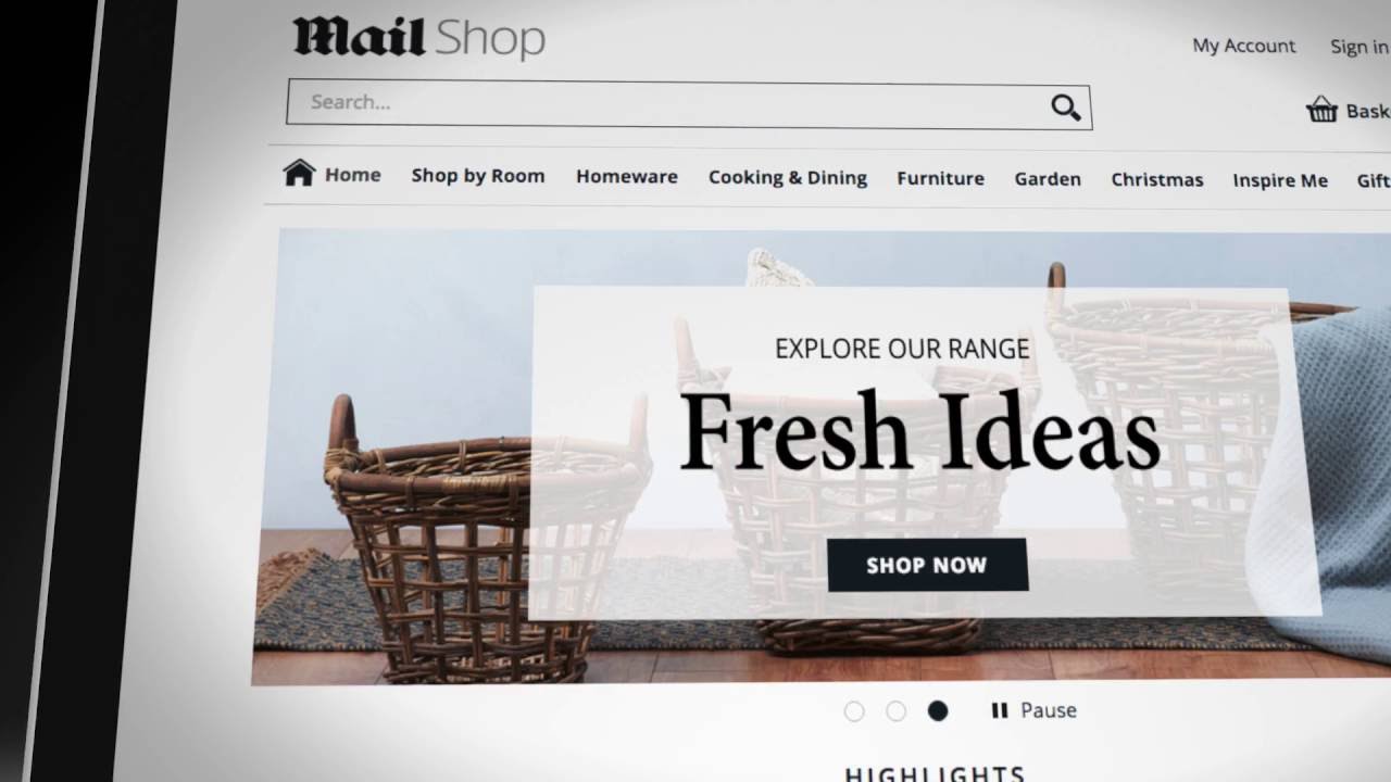 Mail Shop - A Fresh New Look - YouTube