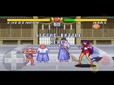 【リョナ】 Bishoujo Senshi Sailormoon S Jougai Rantou! Shuyaku Soudatsusen Chibimoon Ryona SNES Classic