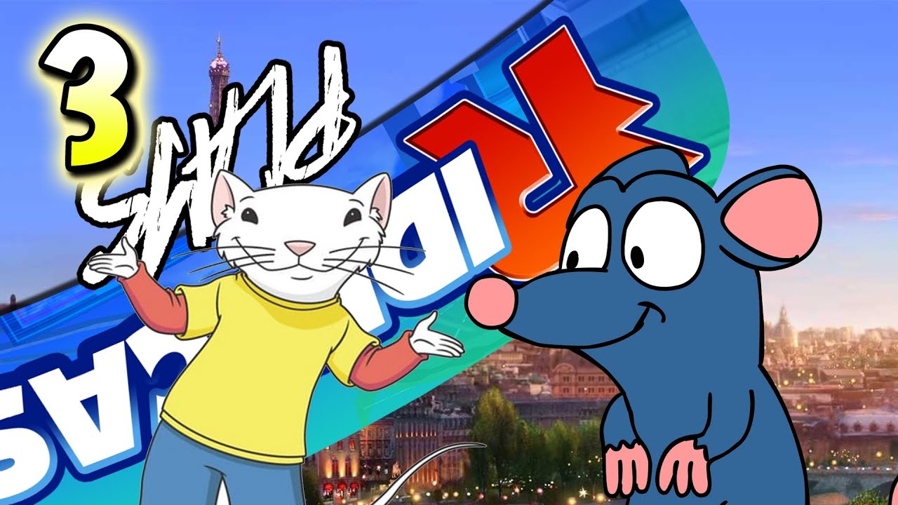 Ridercast Plays Ratatouille - #3 - Remy vs. Stuart Little - YouTube