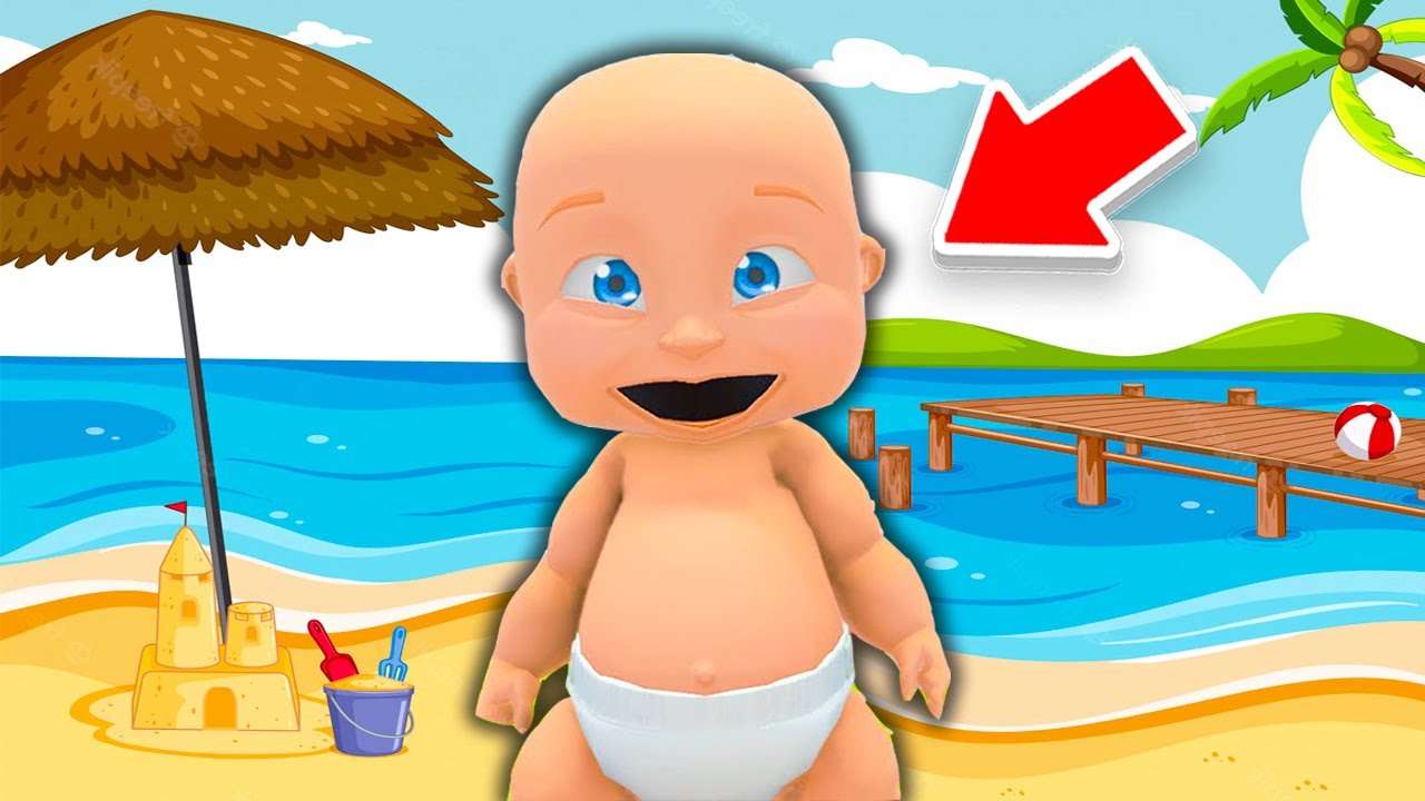 Baby Goes To The BEACH... (Who's Your Daddy?) - YouTube