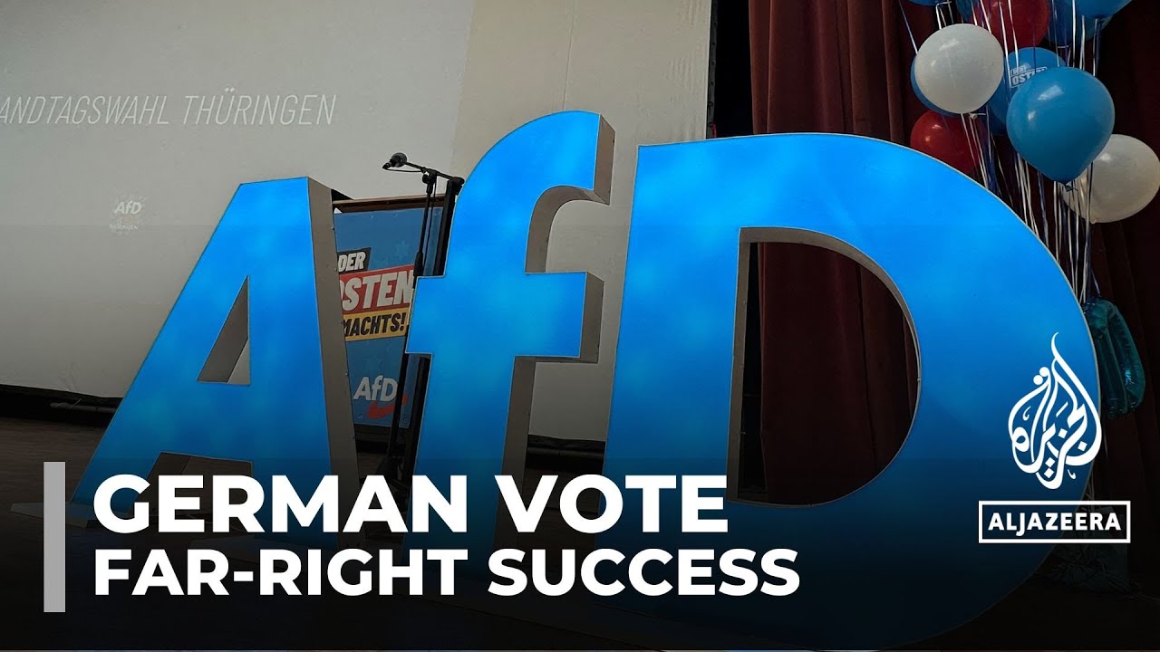 Far-right AfD on track for its first win in eastern German state vote ...